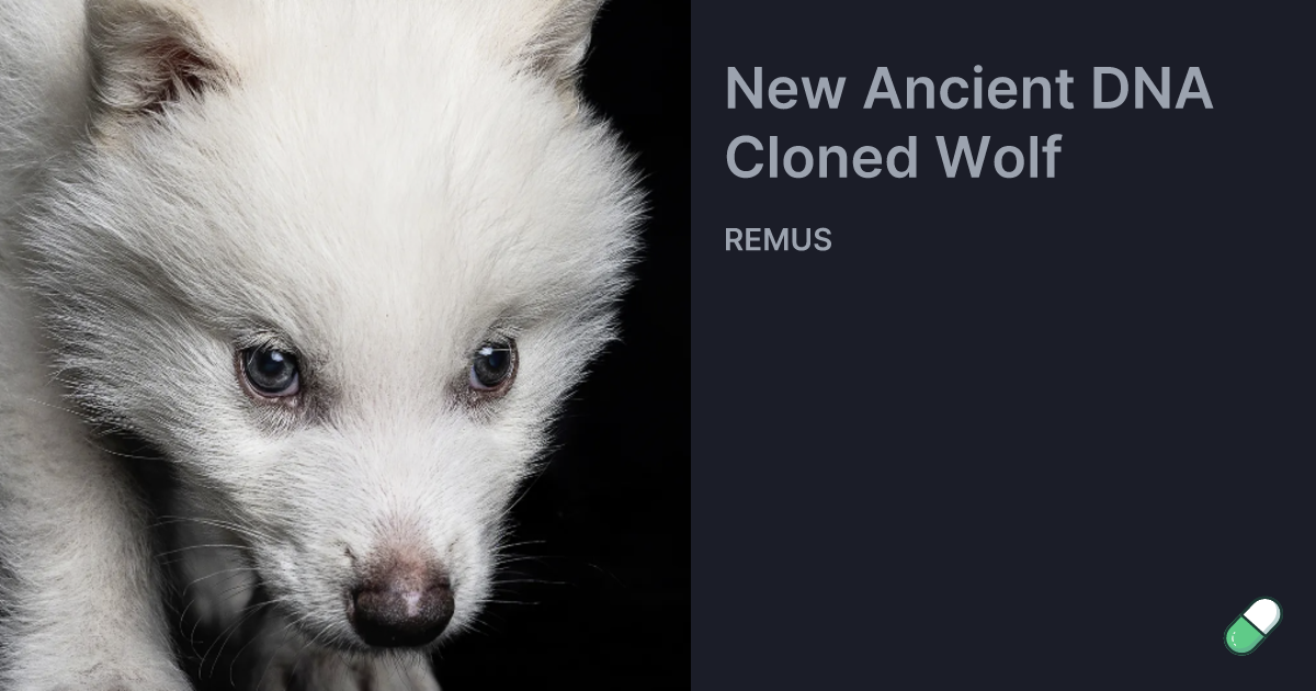 Why New Ancient DNA Cloned Wolf Is Trending?